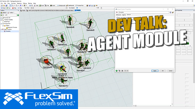Dev Talk: FlexSim's Agent Module | FlexSim