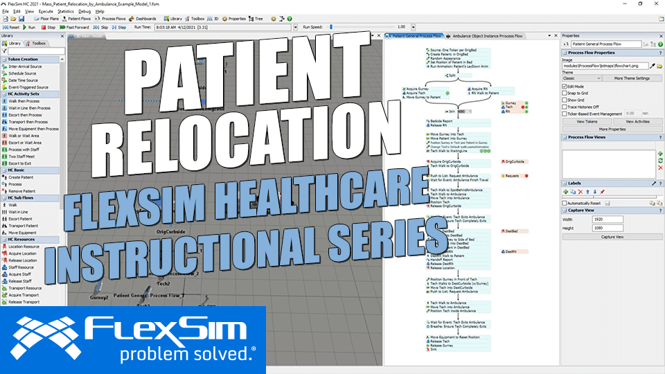 Patient Relocation | FlexSim