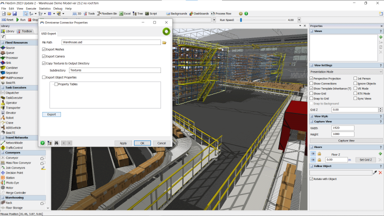FlexSim Introduces OpenUSD + NVIDIA Omniverse Support | FlexSim