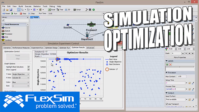 Simulation Optimization | FlexSim Simulation Optimization | FlexSim